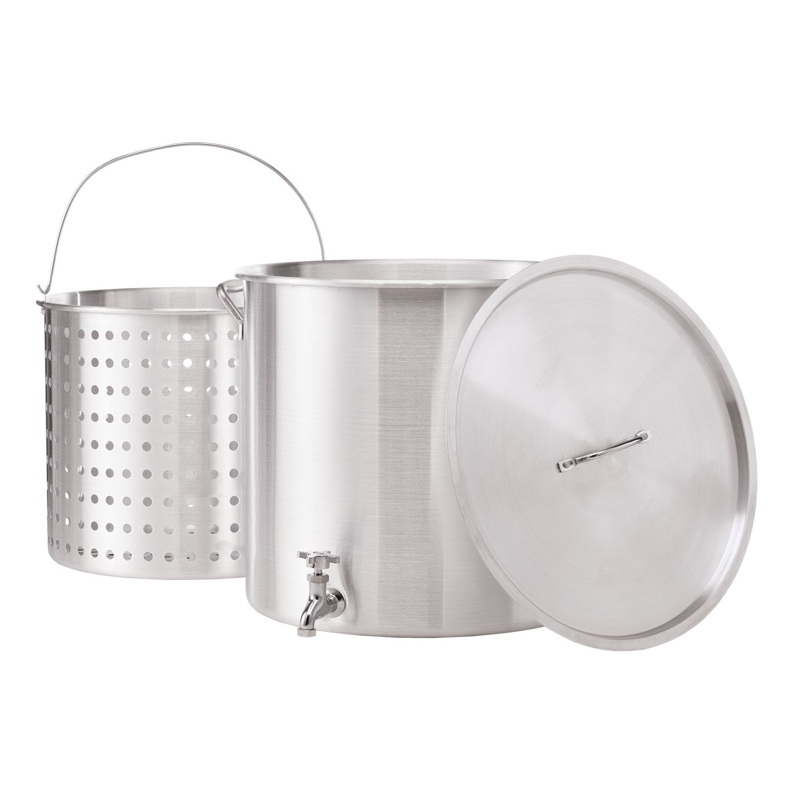 Bass Pro Shops® Stock Pot with Spigot & Basket 60-Qt. | Bass Pro Shops ...